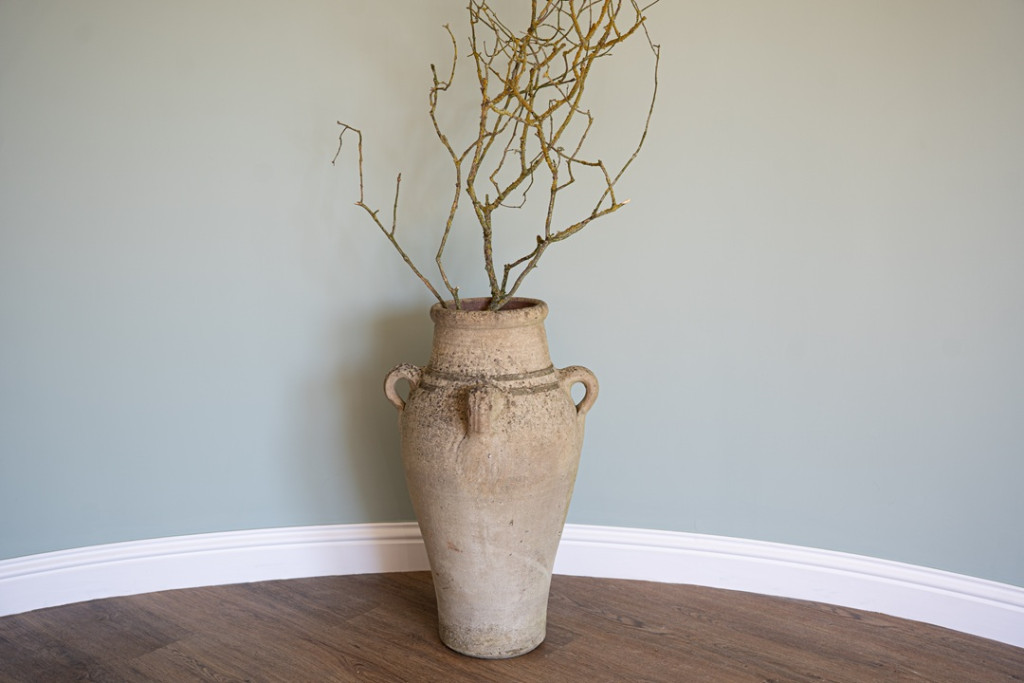 Rustic Terracotta Pot Roman Greek Urn Garden Planter - DGA by Tina Bird
